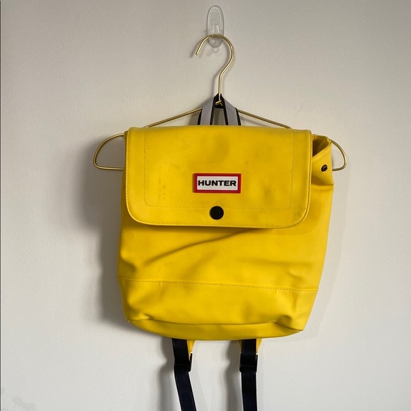 Hunter | Bags | Huntertarget Yellow Backpack | Poshmark